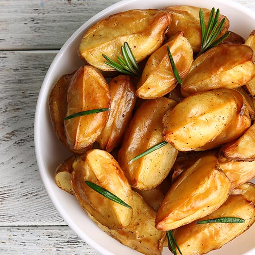 Råstekte poteter – Solheim Kjøtt